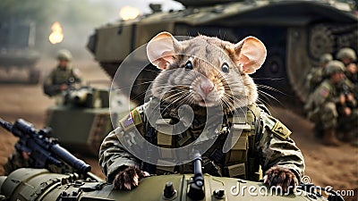 Mouse In Uniform: Furry Tales Of Valor On The Army Frontline Stock ...