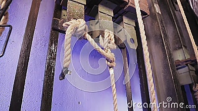 The Movement of the Cable Rope of the Lifting Mechanism with the Load ...