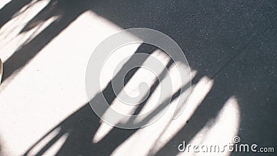 The Movement of Shadows and Sunlight on the Floor. Stock Video - Video ...
