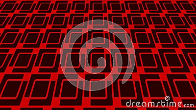 Graphic 2D Video Pattern that Tilts Up and Moves, Composed of Designs ...