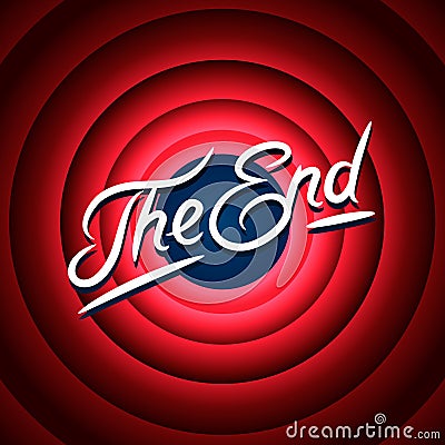 Movie Ending Screen Background Stock Image - Image: 35427021