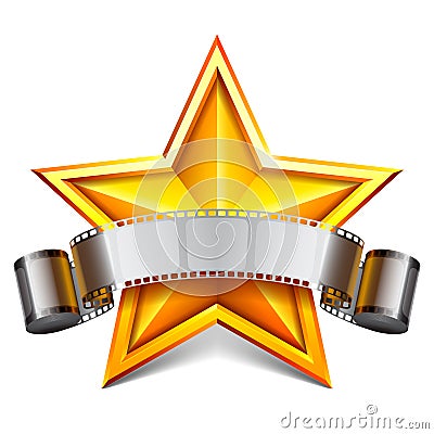 Movie Star. Vector Illustration | CartoonDealer.com #43301204