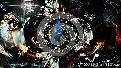 Moving abstract faces stock video. Video of dream, ethereal - 246596333