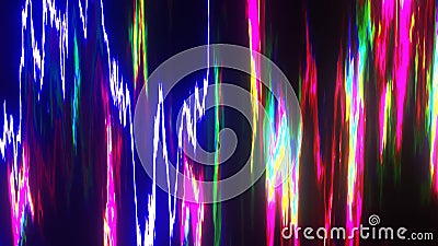 Moving Random Colorful Distortion Lines Art Animation Background Stock ...