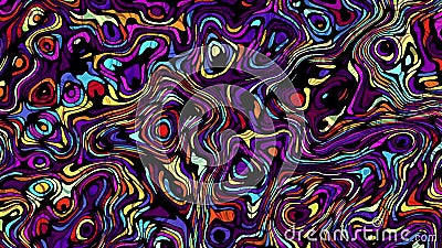 Psychedelic Moving Background Stock Footage - Video of animation ...