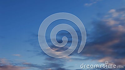 The Moving Sunset Sky Background Stock Video - Video of cloud, horizon ...