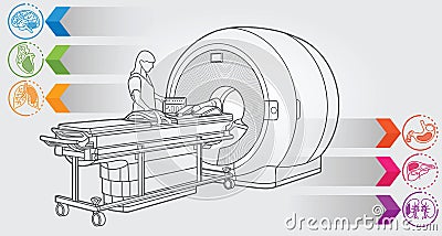 Mri Medical Infographic Stock Illustrations – 435 Mri Medical ...