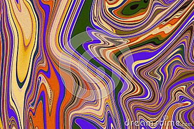 Multi Color Inkscape Abstract Art Design With Gold Glitter Royalty-Free ...