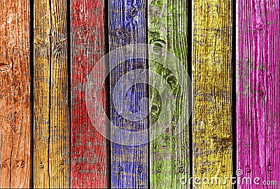 Multi Color Wood Stock Photo - Image: 21398340