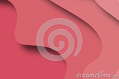 Multi Layers Color Texture 3D Papercut Layers In Gradient.Abstract ...