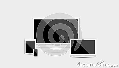 Man and computer stock vector. Illustration of businessman - 41308227