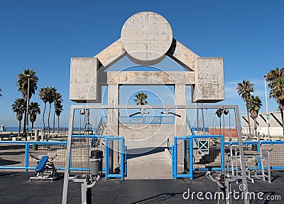 Muscle Beach Venice California Stock Photos - Image: 10434023