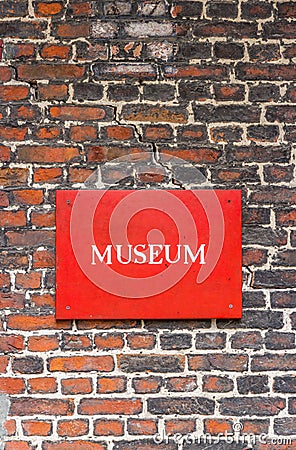 Generic museum sign stock image. Image of artifacts, sign - 1331265