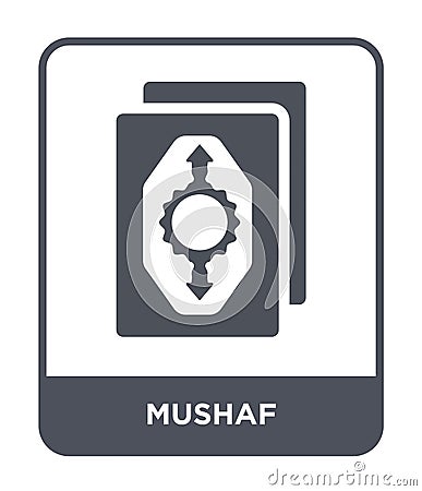 Mushaf Icon In Trendy Design Style. Mushaf Icon Isolated On White ...