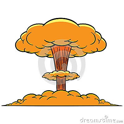 Mushroom Cloud Stock Illustration | CartoonDealer.com #72949249