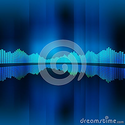 Music Equalizer Background Stock Image - Image: 9336221