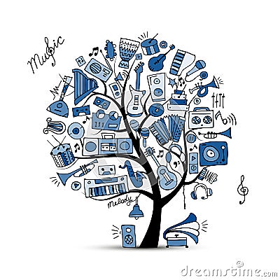 Art Sketch of Guitar Design Stock Vector - Illustration of black, band ...