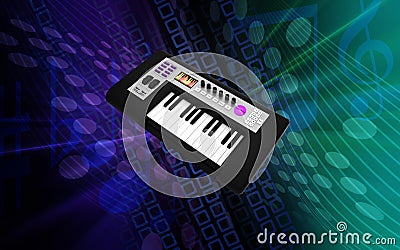 Music Midi Mixer Royalty-Free Cartoon | CartoonDealer.com #22424312