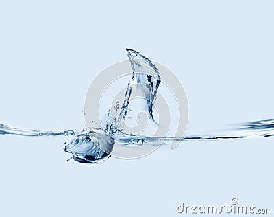 Musical Note Of Water Stock Photo - Image: 39035605