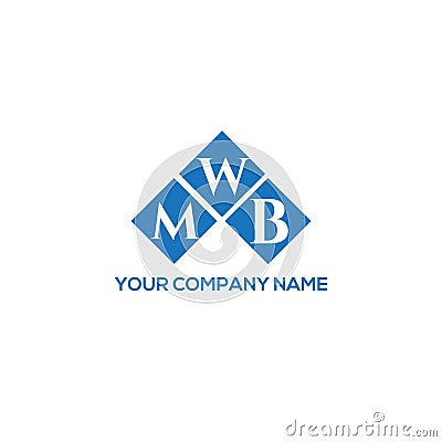 MWB Letter Logo Design On White Background. MWB Creative Initials ...