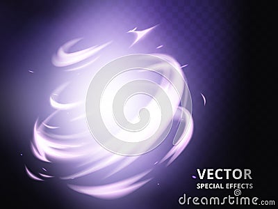 Mysterious Twister Special Effect Vector Illustration | CartoonDealer ...