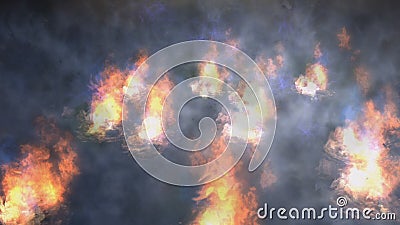 Mystic Fire stock video. Video of heat, background, apocalyptic - 46313651