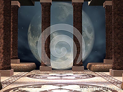 Mystic Temple Stock Photography - Image: 5347232