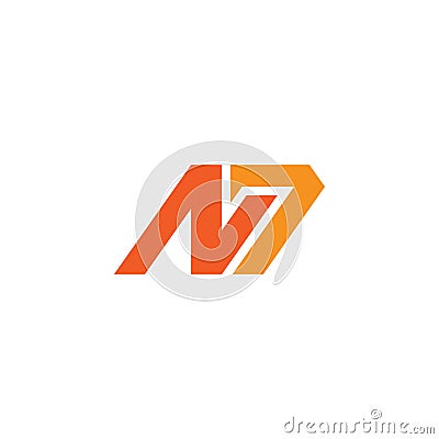 N7 Letter Number Logo Design, N7 Monogram, Initial N7 Logo, N7 Logo ...