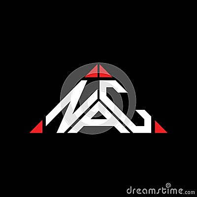 NAC Letter Logo Creative Design With Vector Graphic, NAC Simple And ...