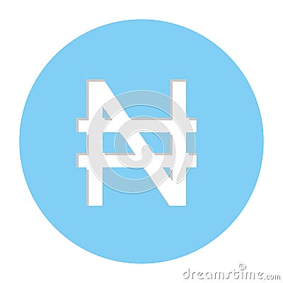 Nairas Currency Symbol Icon Royalty-Free Illustration | CartoonDealer ...