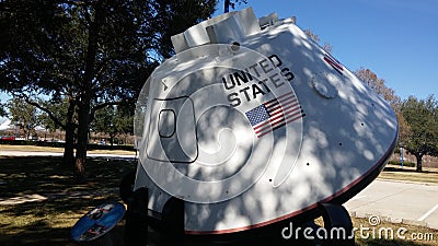 NASA Houston Apollo Pod Editorial Photography - Image: 55060457