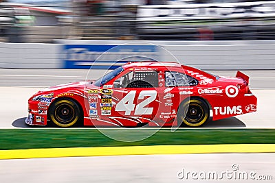 NASCAR #42 Montoya In Target Red Editorial Stock Photo - Image: 21302623