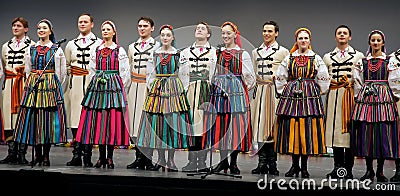 National Dance Troupe Of Poland - Mazowsze Editorial Image - Image ...