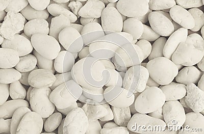 Natural White Stone Pattern For Background. Stone Gravel Texture Stock ...