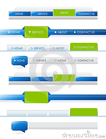 Navigation Bars Royalty Free Stock Photo - Image: 30721065