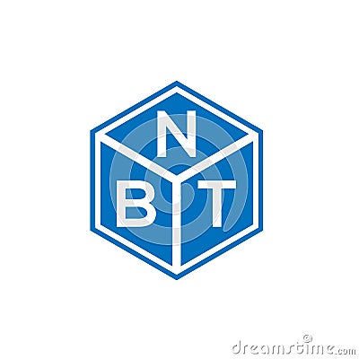NBT Letter Logo Design On Black Background. NBT Creative Initials ...