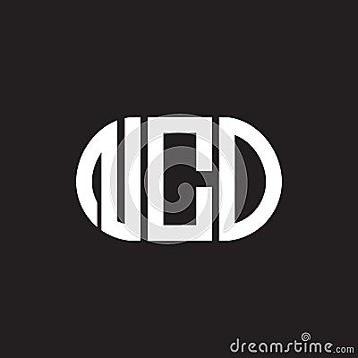 NCO Letter Logo Design On Black Background. NCO Creative Initials ...