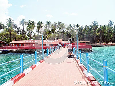 Neil Island Officially Known As Shaheed Dweep Editorial Image ...