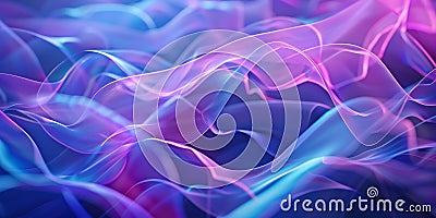 Neon Waveforms Showcase Bright, Colorful Designs For A Unique Visual ...