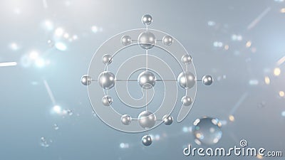 Neopentane Molecular Structure, 3d Model Molecule, 2.2-dimethylpropane ...