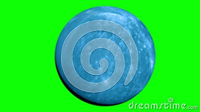 Neptune Planet with Green Screen Stock Footage - Video of side, shadow ...