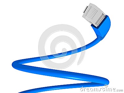 Network Cable Royalty-Free Cartoon | CartoonDealer.com #7048064