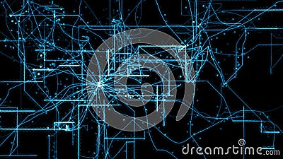 Network Grid stock footage. Video of internet, hardware - 205925690