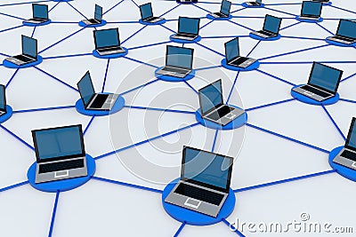 Network Connections Royalty Free Stock Photos - Image: 19499998
