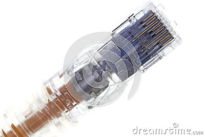 Network Plug Stock Image - Image: 4867101