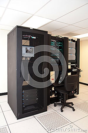 Network Server Station Royalty Free Stock Images - Image: 16315819