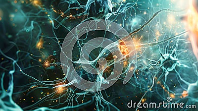 Neuron And Synapse Structure Royalty-Free Stock Photography ...