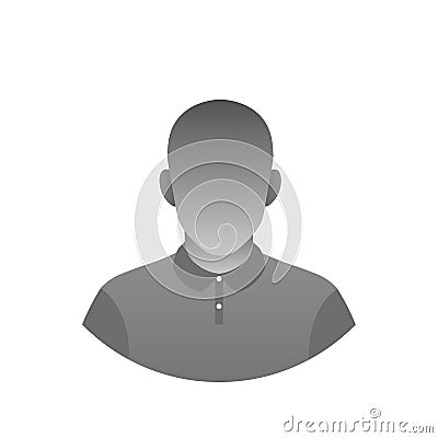 Neutral Profile Picture Vector Illustration | CartoonDealer.com #136072582
