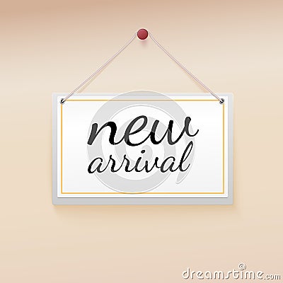 New Arrival Tag. Stock Illustration - Image: 42642652