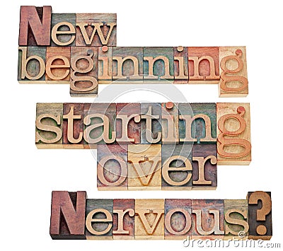 New Beginning And Starting Over Stock Images - Image: 22545804